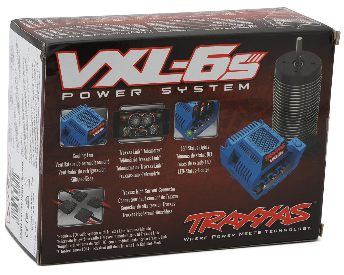 Traxxas Velineon VXL-6S Brushless ESC & 2000kV Motor Combo [TRA3484 ...