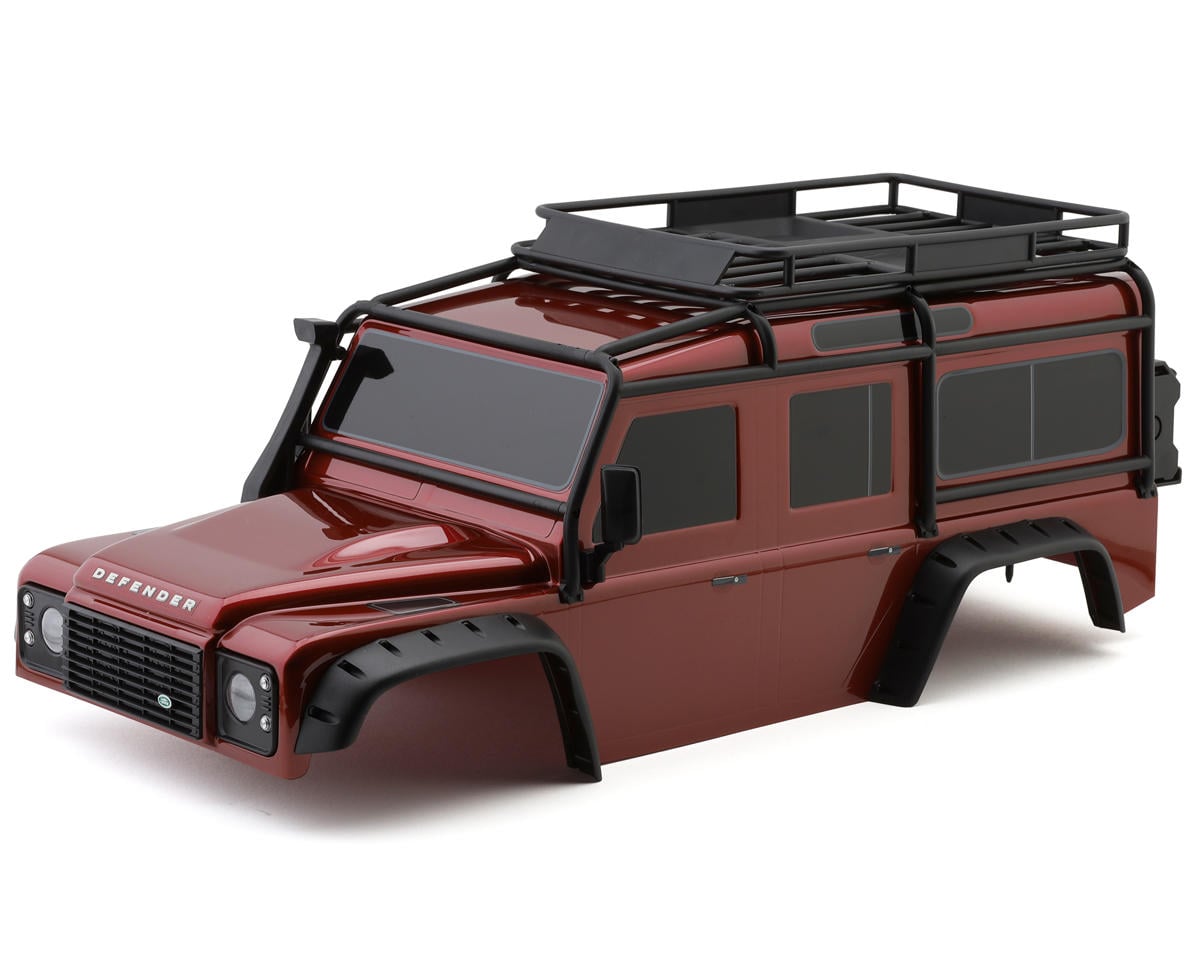 Traxxas TRX-4™ Land Rover® Defender® Pre-Painted Complete Body Set (Red ...
