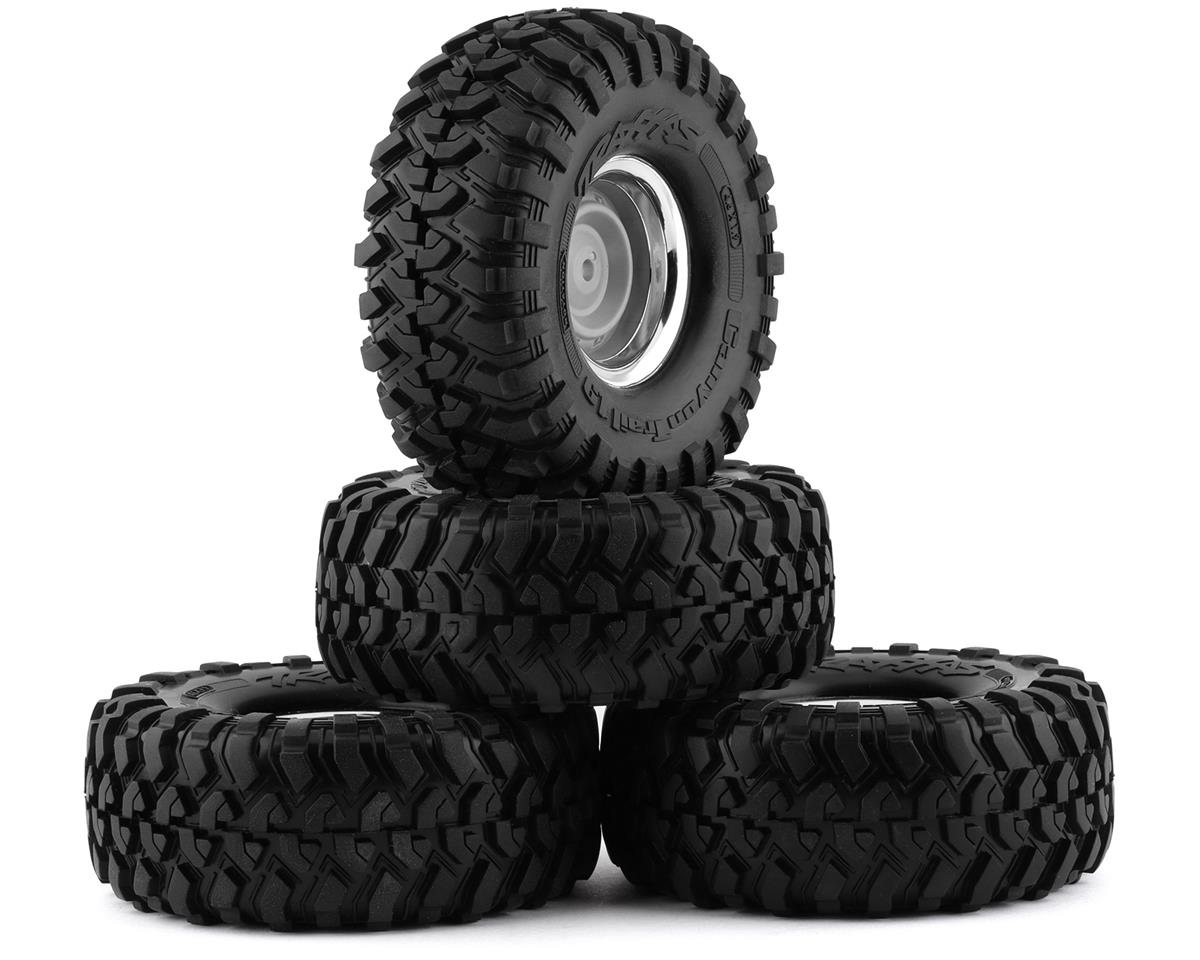 Traxxas TRX-4 Blazer Pre-Mounted Canyon Trail 1.9" Crawler Tires ...