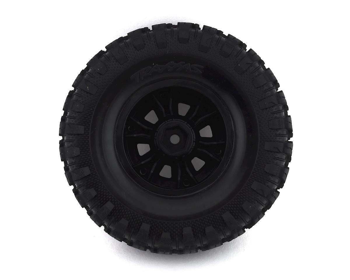 Traxxas TRX-4 6x6 Pre-Mounted Terrain 2.2" Crawler Tires w/G63 Wheels ...