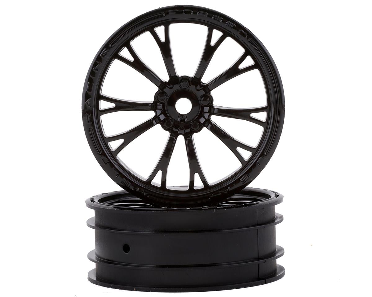 Traxxas Weld Front Drag Wheels w/12mm Hex (Gloss Black) (2) [TRA9472 ...