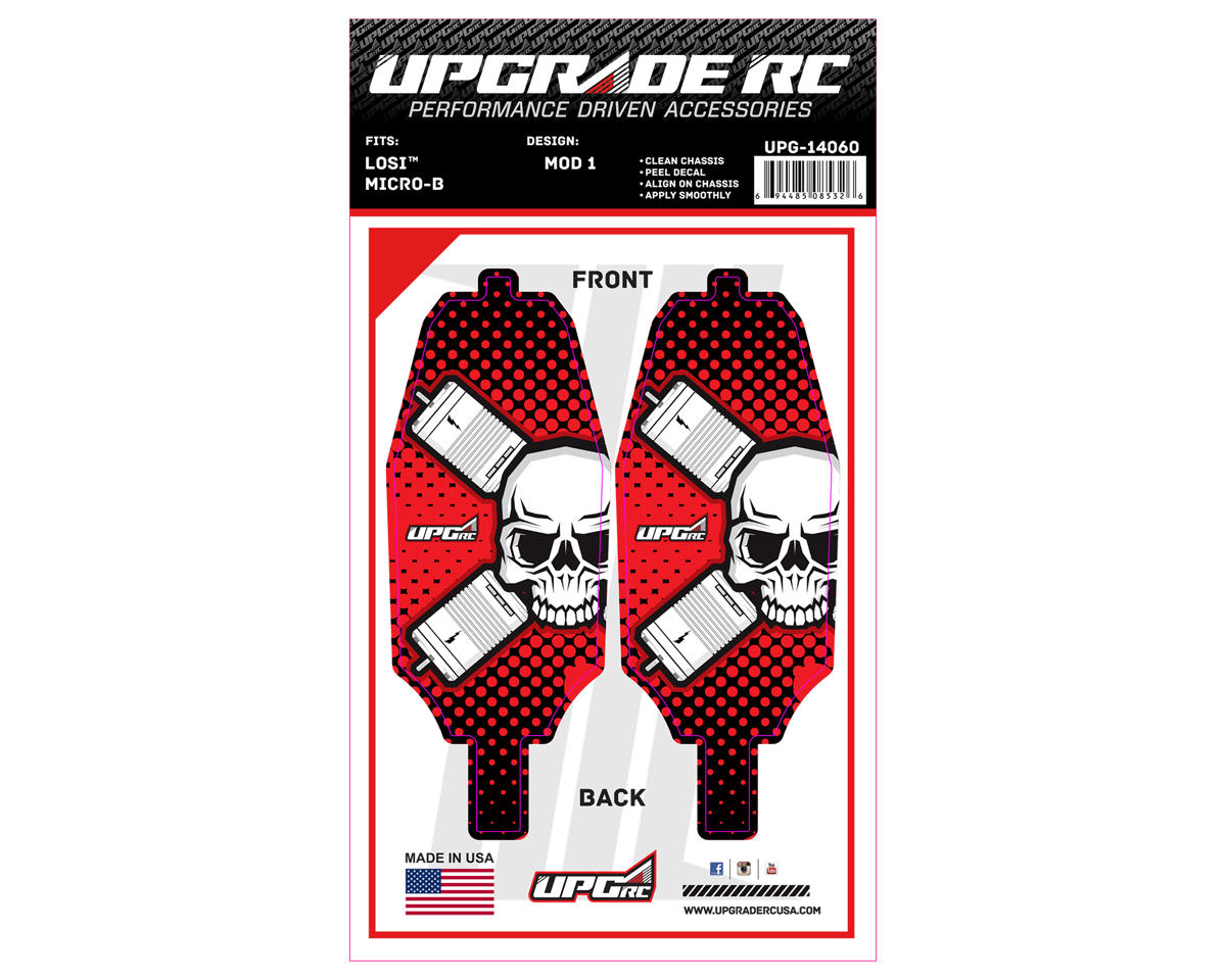 UpGrade RC Chassis Protector for Losi® Micro-B (Mod 1) (2) [UPG-14060 ...