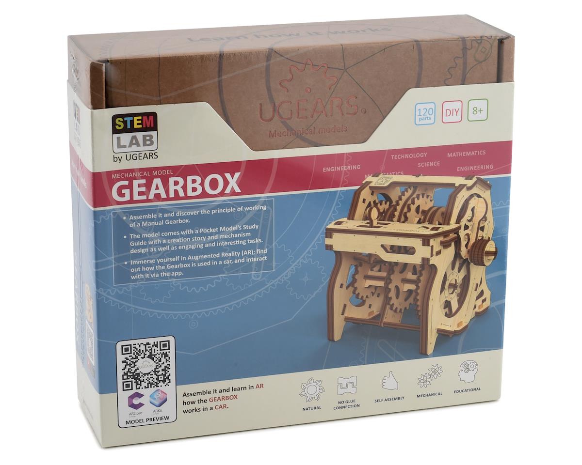 UGears STEM LAB Gearbox Wooden 3D Model [UGMUTG0065] - HobbyTown