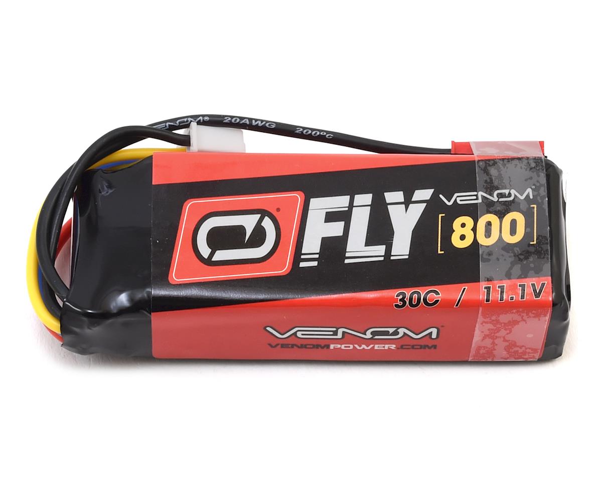 Venom Power Fly 3S 30C LiPo Battery (11.1V/800mAh) [VNR25051] | Cars ...