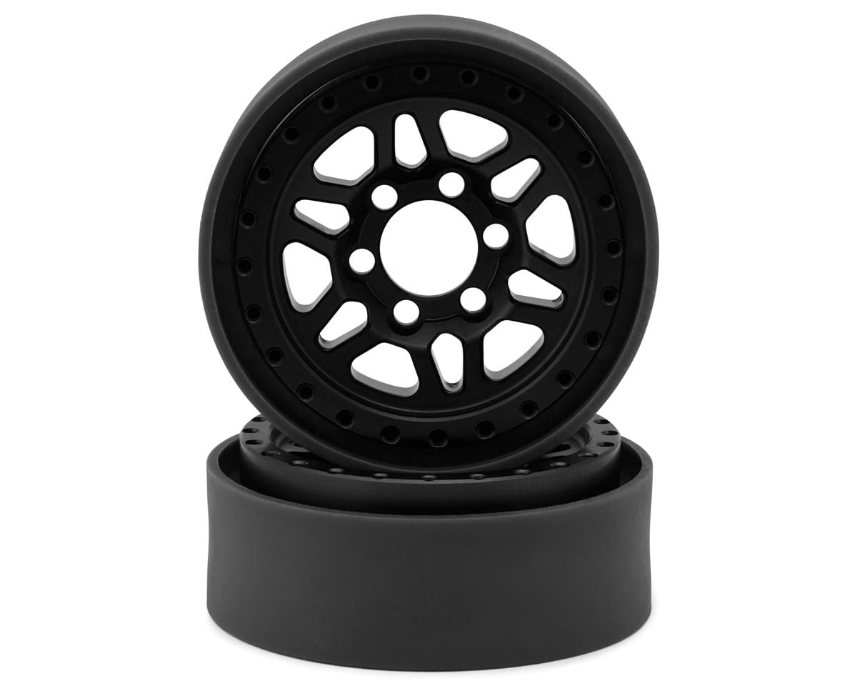Vanquish Products Battle Born Kilo 1.9" Beadlock Crawler Wheels (Black ...