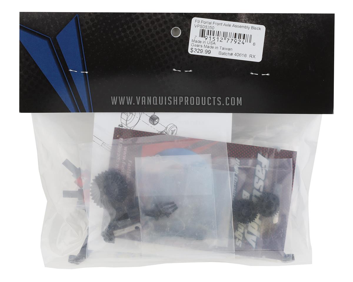 Vanquish Products Currie Portal F9 SCX10 II Front Axle Kit (Black ...