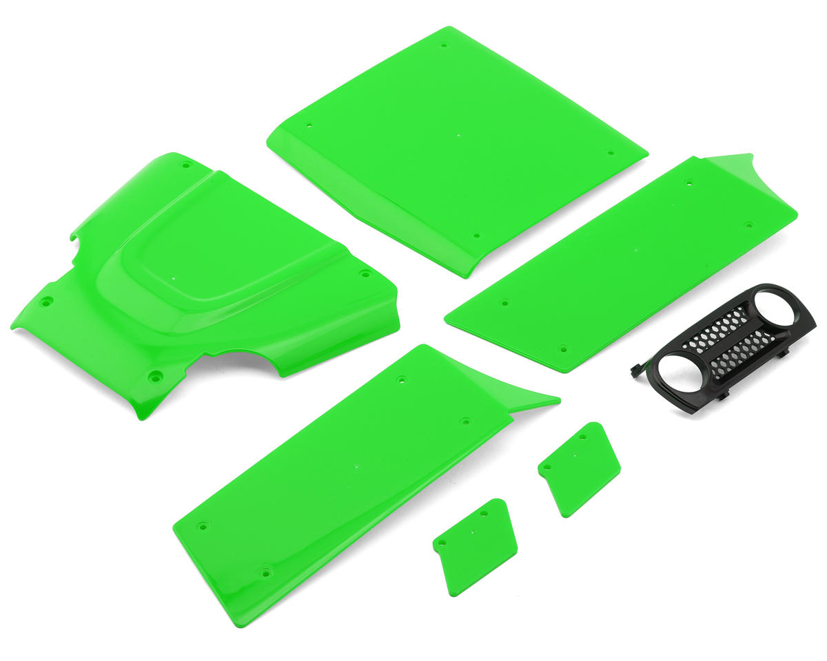 Vanquish Products Optic Body Panels (Green/Huf Team) [VPS10527] - HobbyTown