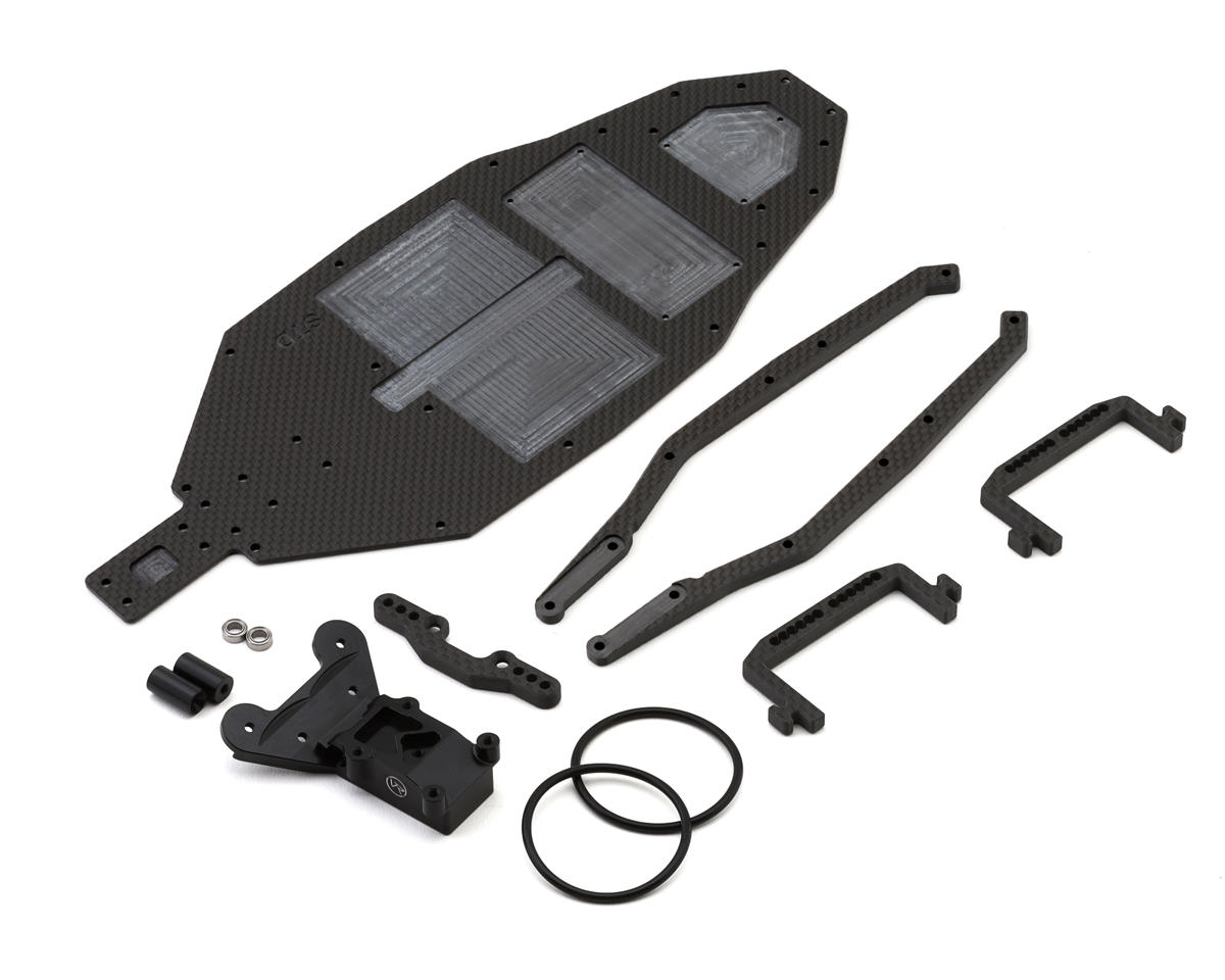 Vision Racing Team Associated B7 Carbon Fiber Chassis Conversion Kit ...