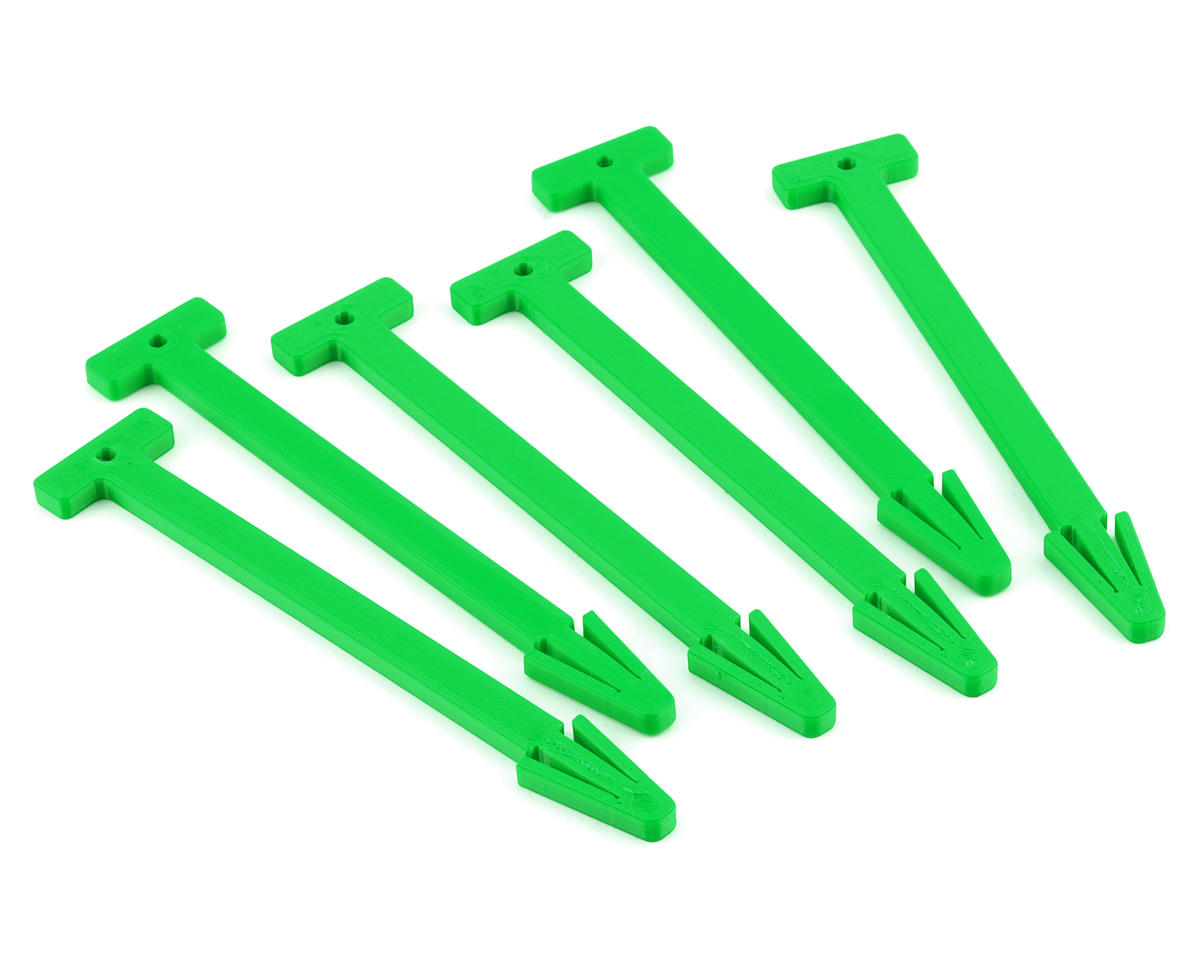 Webster Mods 1/8 Buggy Tire Stick (6) (Green) [WMTSBGE] - HobbyTown