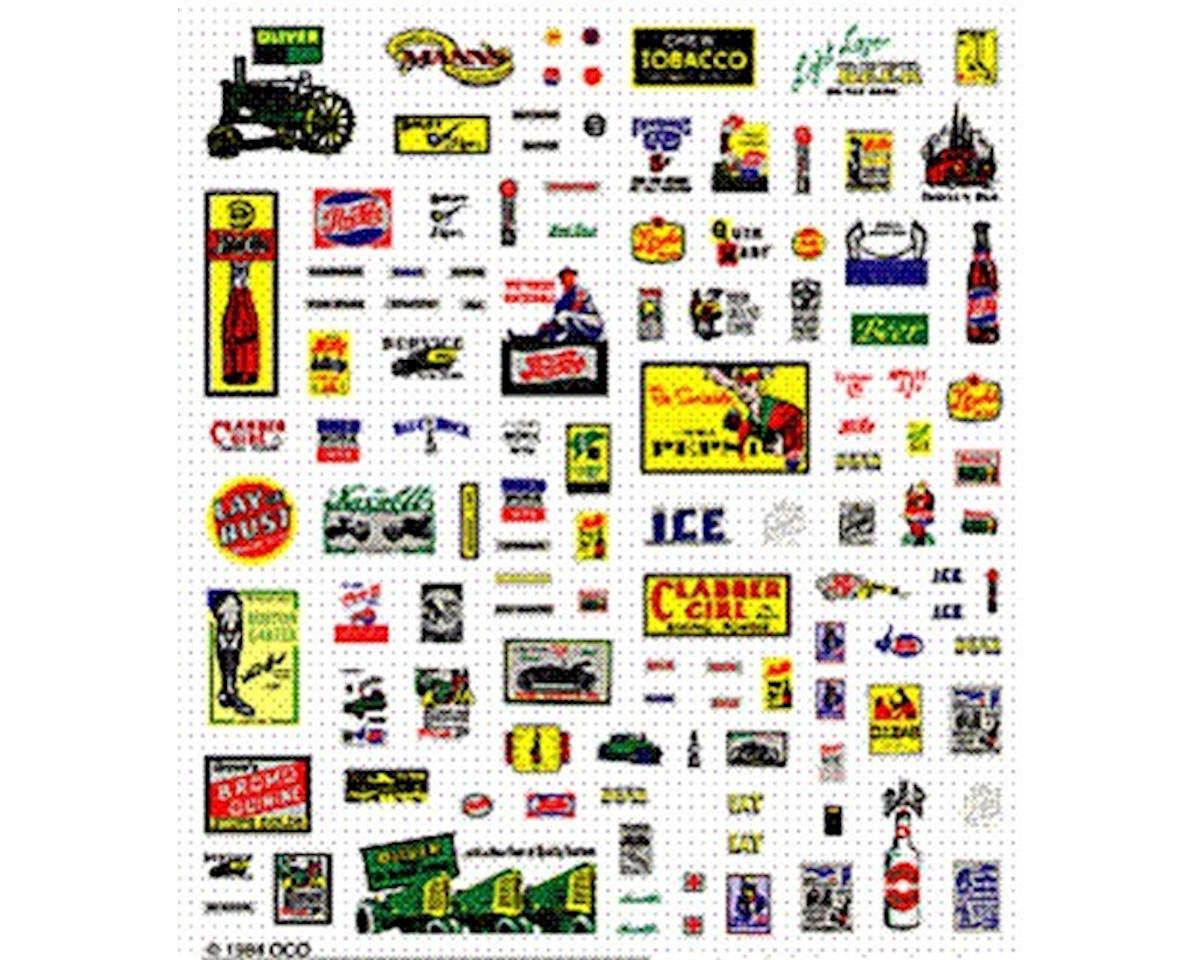 Woodland Scenics Dry Transfer, Mini Product Logos [WOODT570] - HobbyTown
