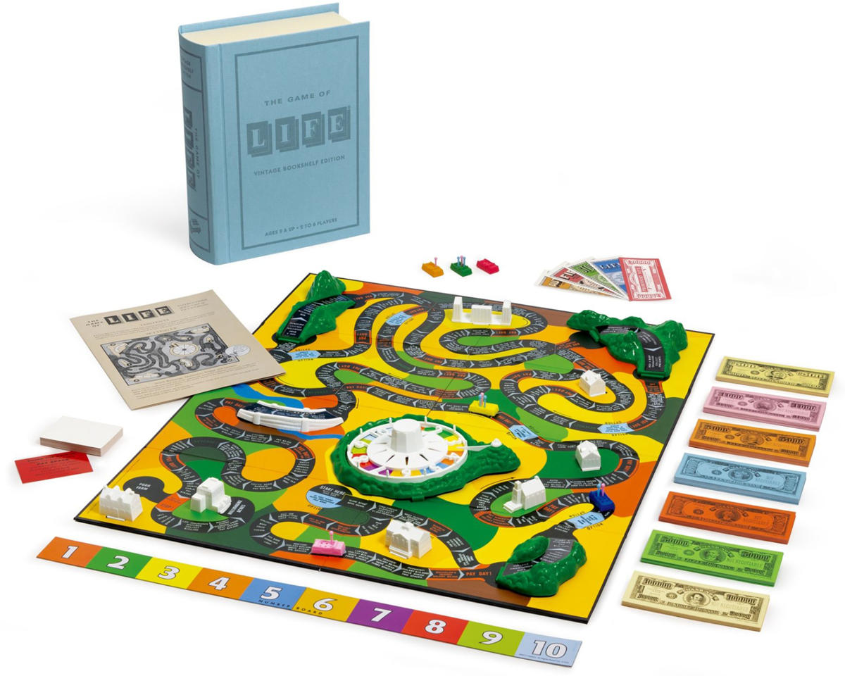 WS Games Company The Game of Life Vintage Bookshelf Edition [WSC27450 ...