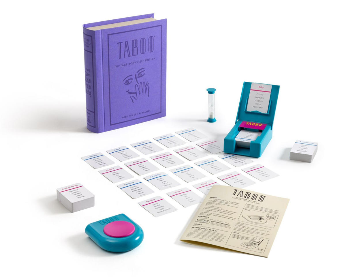 WS Games Company Taboo Vintage Bookshelf Edition [WSC43415] - HobbyTown