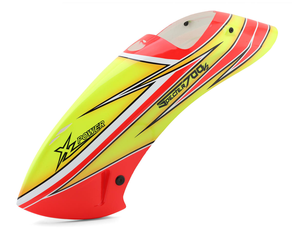 XLPower Specter 700 V2 Kenny Ko World Champion Nitro Helicopter Canopy ...