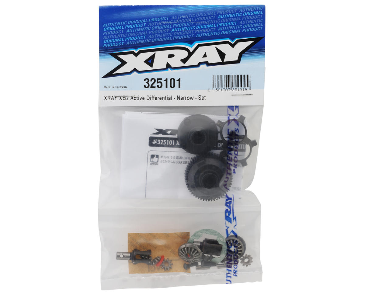 XRAY XB2 Narrow Active Differential Assembly Set [XRA325101] - HobbyTown