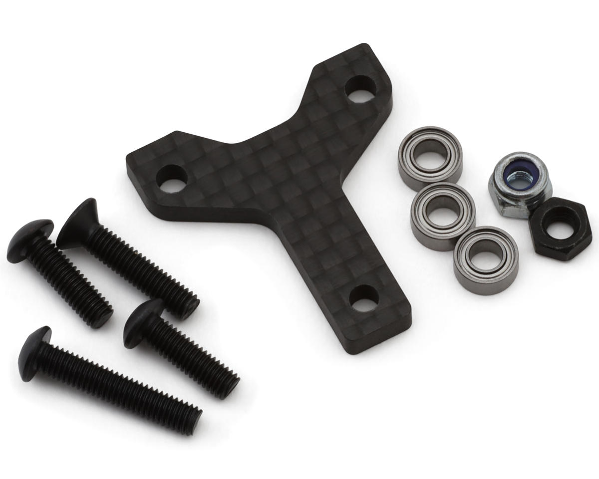 XRAY RX8E Carbon Fiber Rear Body Centering Plate Set [XRA341382 ...
