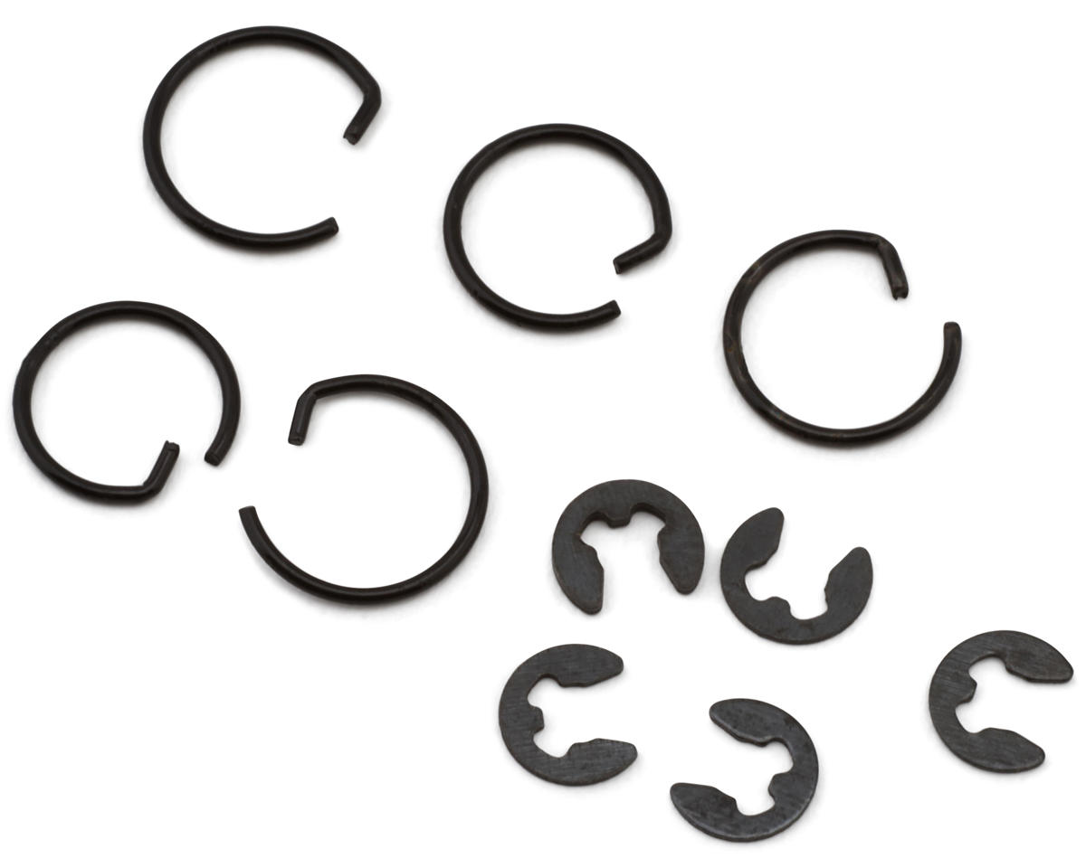 Yeah Racing Desert Lizard DDL Shock C-Clips & E-Clips Set [YEA-DDL-011 ...