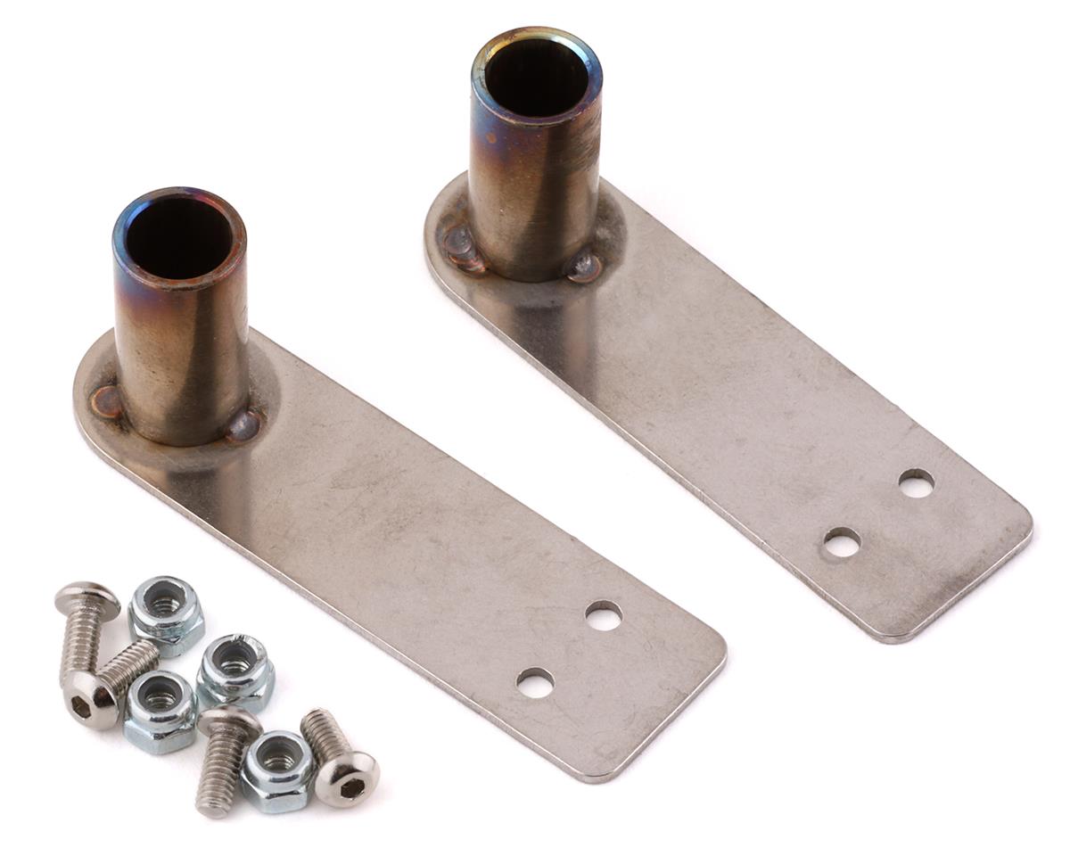 Yeah Racing 1/10 Stainless Steel Exhaust Tips (Silver) (2) [YEA-YA-0630 ...