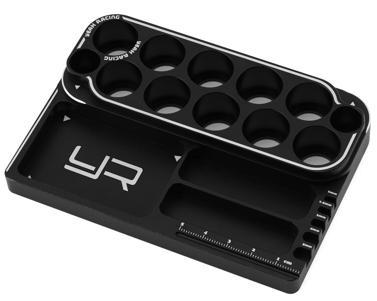 Yeah Racing Aluminum Tool Wrench Stand (Black) [YEA-YT-0236BK] - HobbyTown